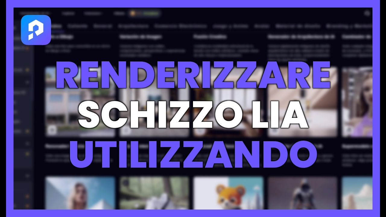 COME RENDERIZZARE UNO SCHIZZO CON L'IA UTILIZZANDO PROME AI - YouTube