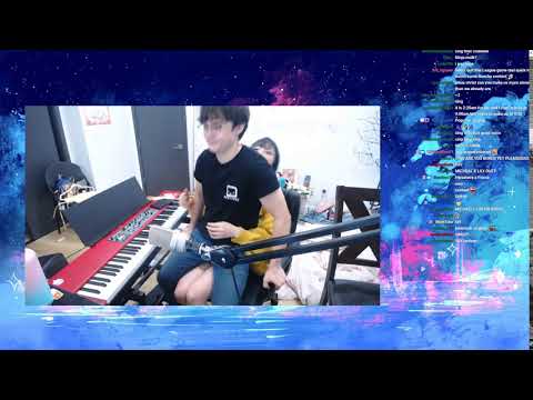 Michael sitting on Chairpichu