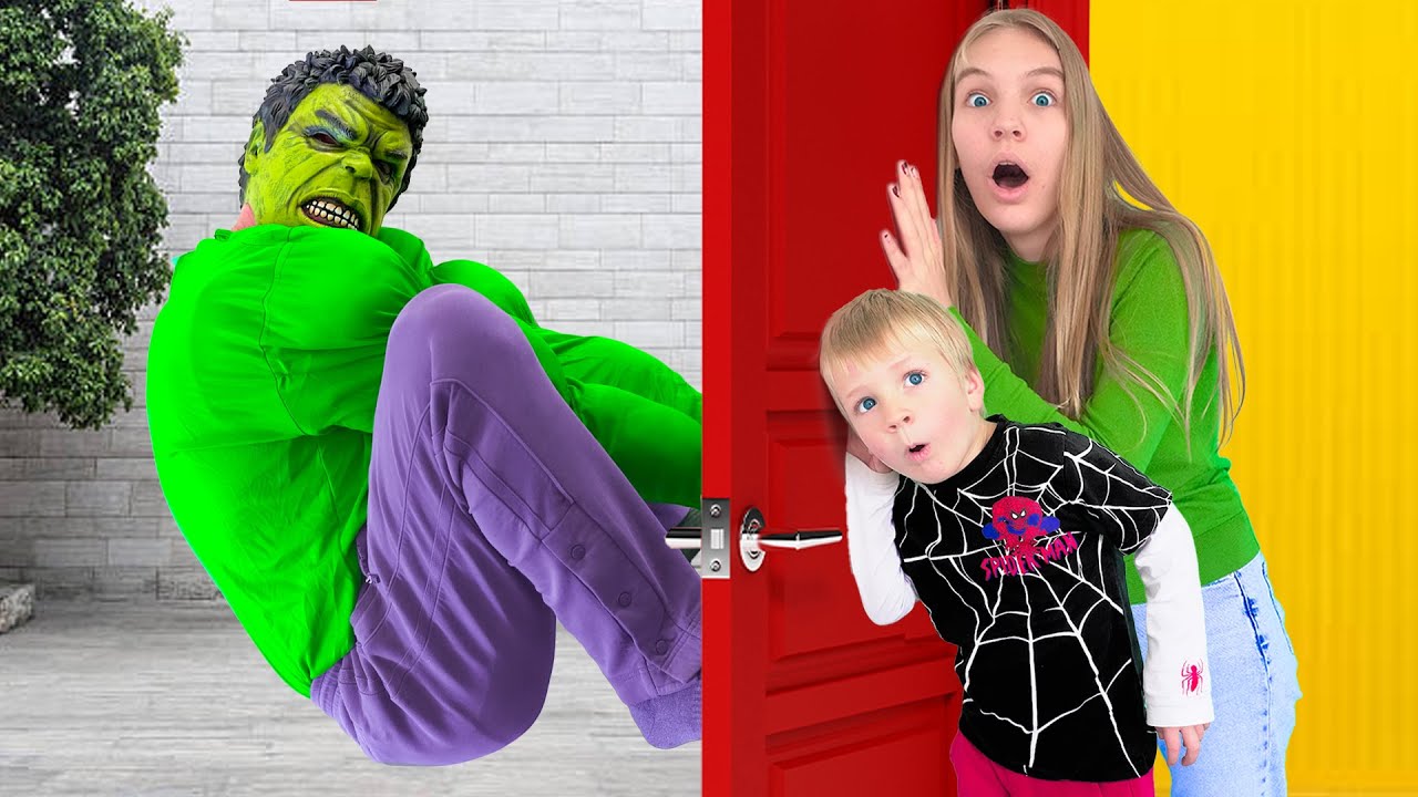 Amelia & Arthur learn not to open the door for Strangers - YouTube