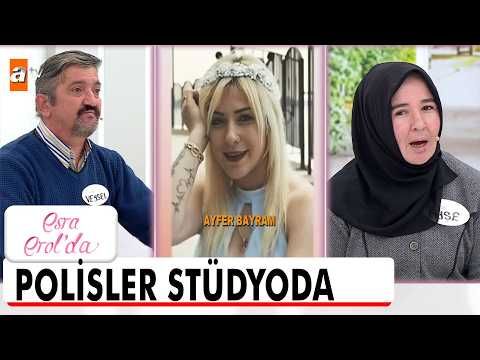 Emniyet güçleri Esra Erol'da stüdyosunda - Esra Erol'da