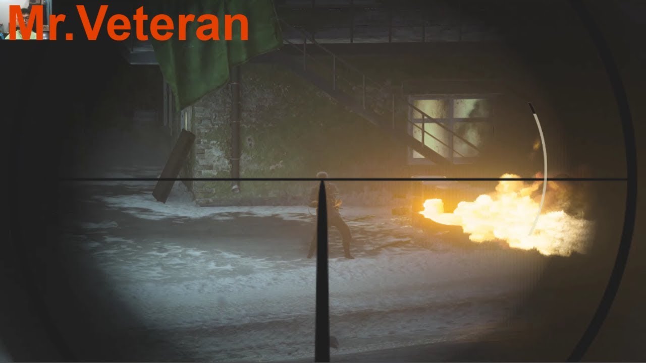 Call of Duty: WW2 | Sniper in game | Veteran | Walkthrough - YouTube