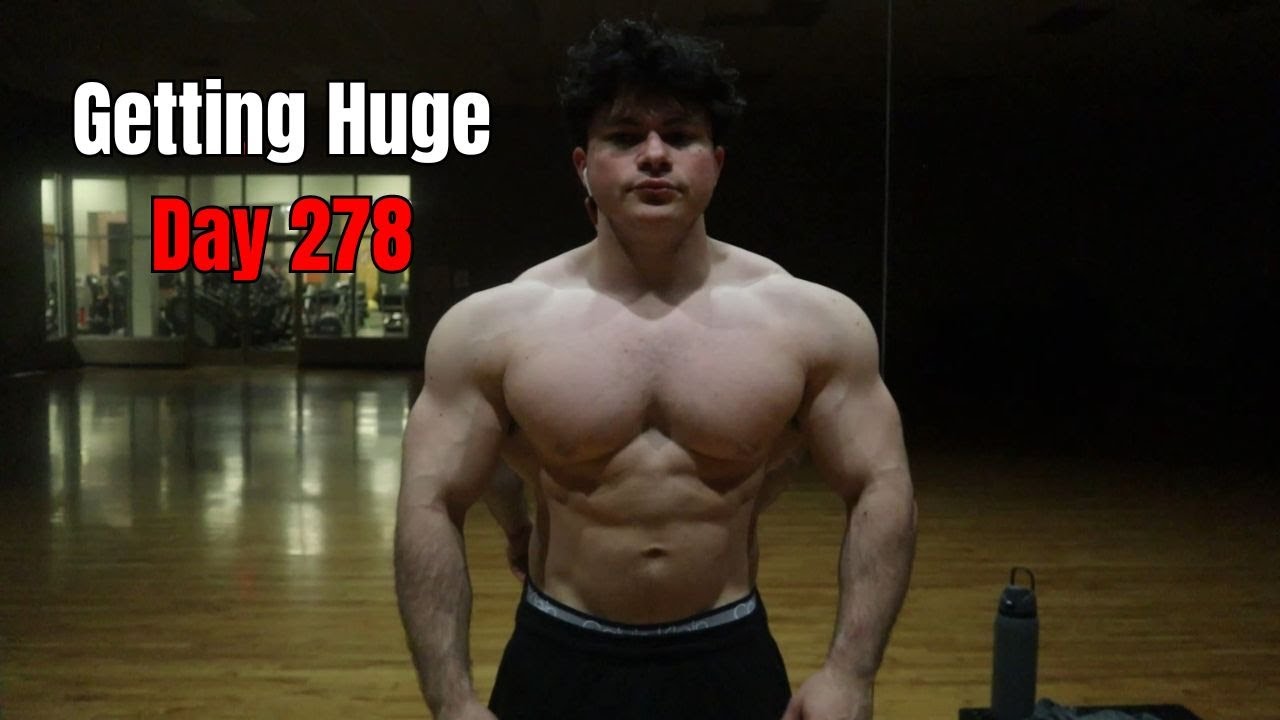 Getting Huge Day 278 - Chest - YouTube