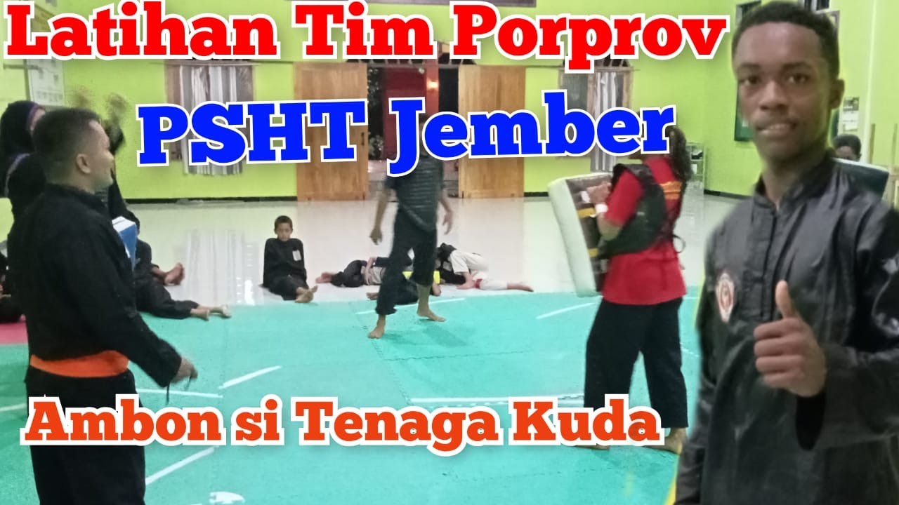 TC Tim Pencak Silat Jember Porprov VII Jatim 2022 || Tim PSHT || Ambon ...