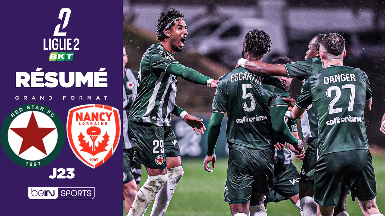 Résumé : Le Red Star retrouve le chemin de la victoire et la 2ème place ...