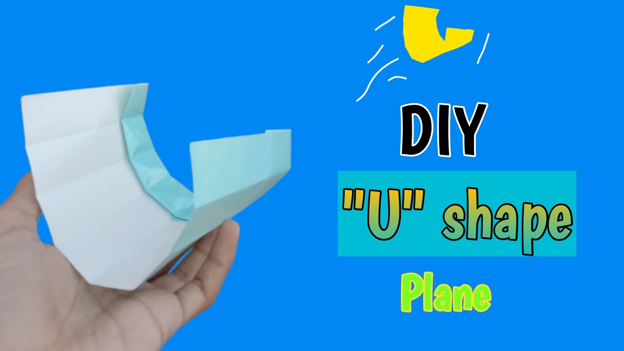 How To Make A U Shape Plane Best Flying Paper Plane Diy New Shape How To Make A U Shape Plane Best Flying Paper Plane Diy New Shape