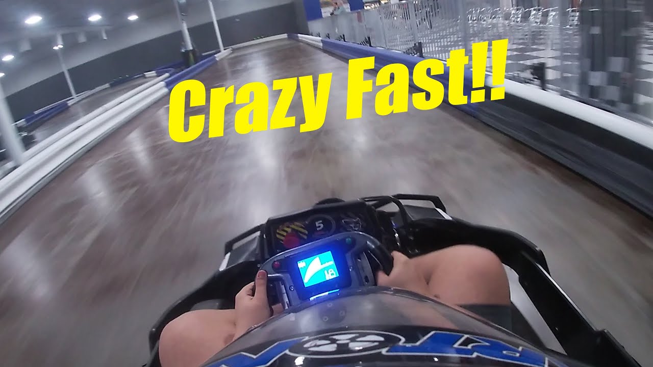 Driving These Crazy Fast Electric Go Carts! - YouTube