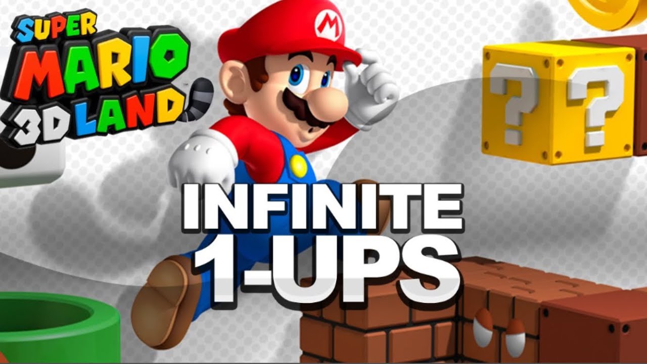 How To Get Infinite 1 Up’s on Mario 3D Land - YouTube