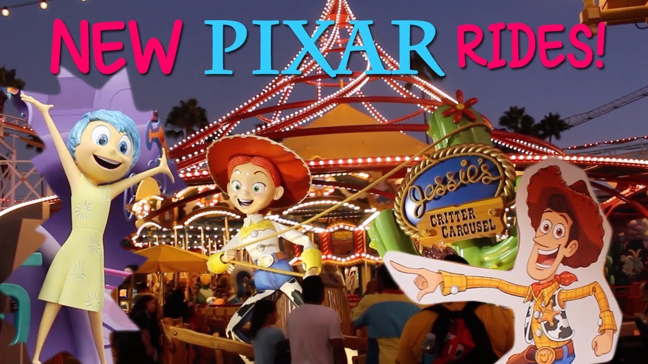 Disney's NEW PIXAR RIDES (2019)! - YouTube