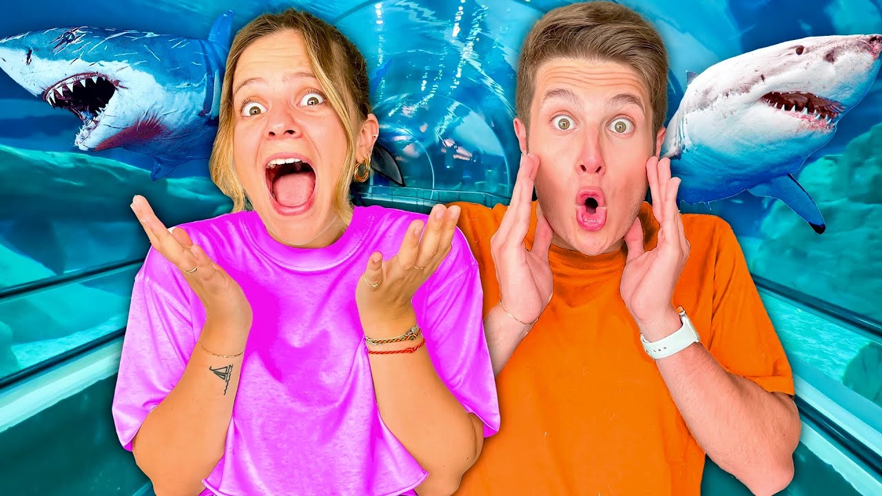 NINNA E MATTI VANNO ALL'ACQUARIO!!🦈 *SQUALO GIGANTE* - YouTube