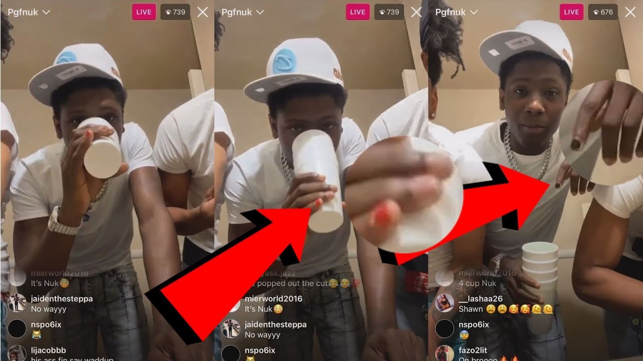 PGF Nuk Wearing His Nail Polish Around His Homies💅🏿💅🏿💅🏿😭😭😭 - YouTube