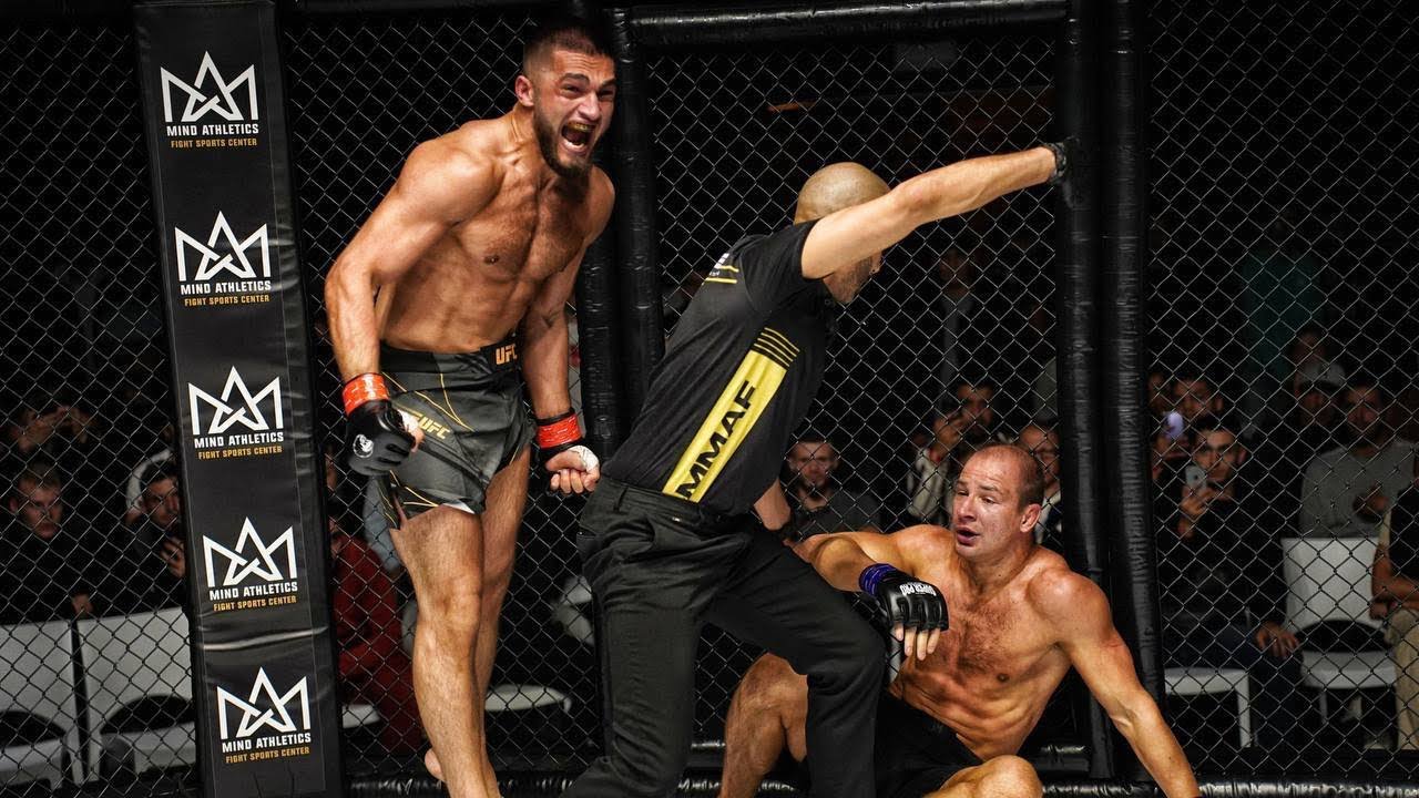 RUSTAM SERBIEV MMA HIGHLIGHTS | CHECHEN FIGHTER | KNOCKOUTS ...