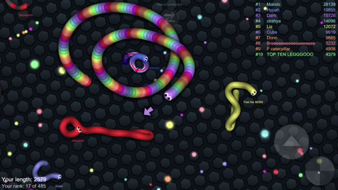 Slither.io A.I. Small vs Big Snake Epic Slitherio Gameplay.#01 - YouTube