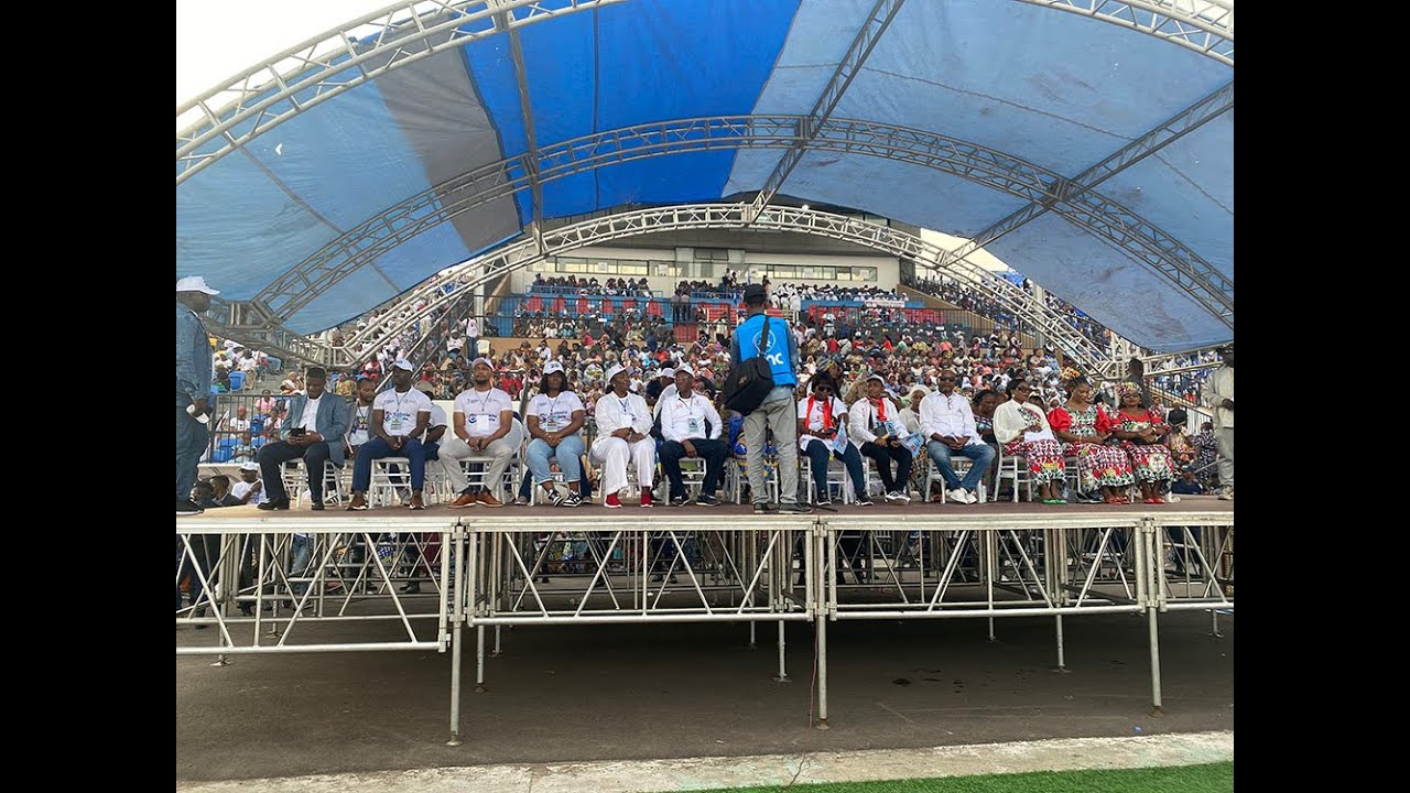 Présentation du Candidat Numero 20 par L'AESPA au Stade Tata Raphael ...