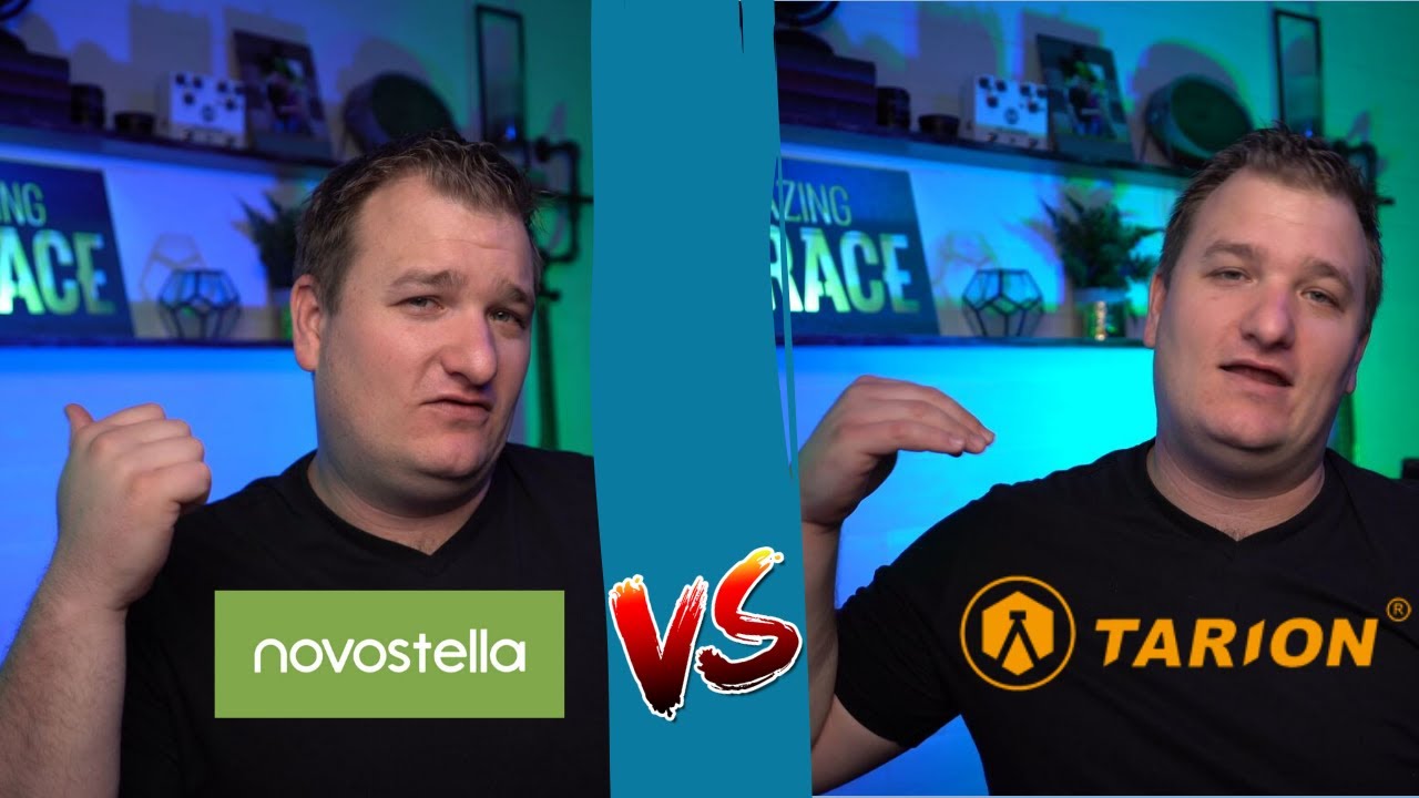 Novostella 20W Flood Light vs Tarion TL 10 // Best YouTube Background ...