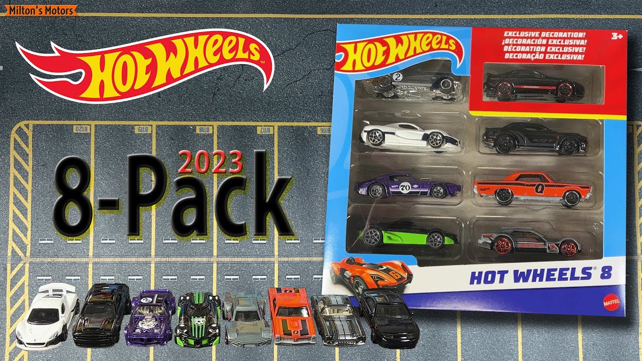 Unboxing: 2023 🔥Hot Wheels🔥 8-Pack - YouTube