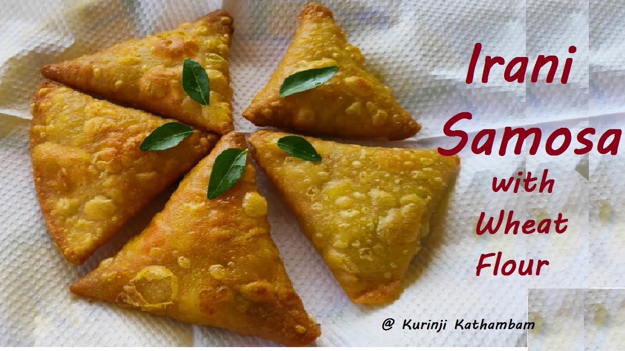 Irani Samosa Recipe with Wheat Flour |Street Style |Onion Samosa| in ...