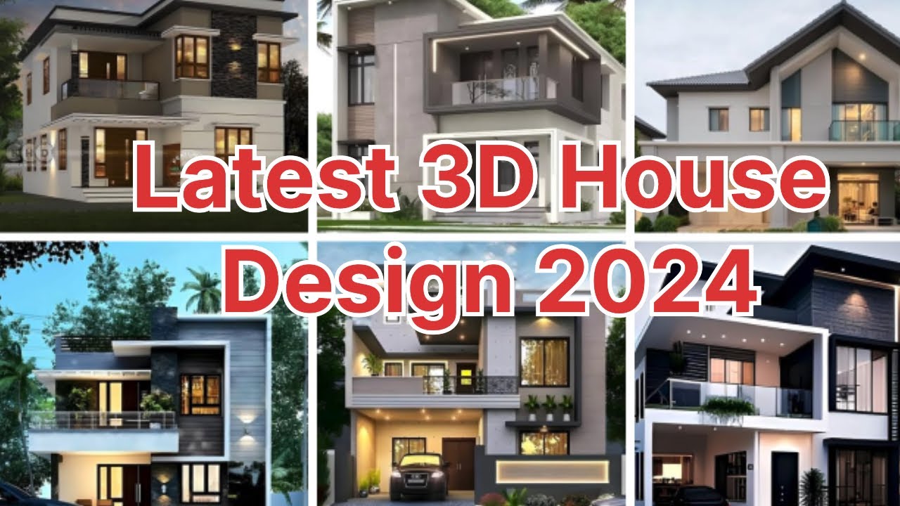 Latest 3D House Design 2024 - YouTube