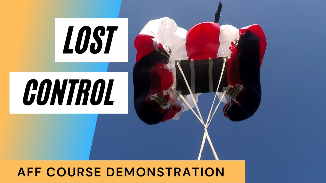 Becoming a skydiver | Lost control | Line twist | Freefall course ...