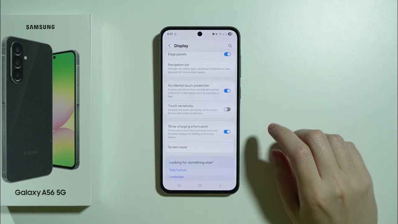 Samsung Galaxy A56 5G: How to Increase Touch Sensitivity - YouTube