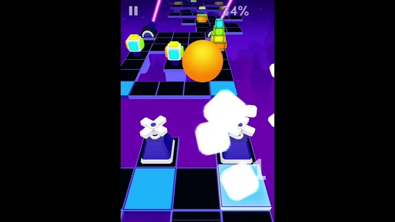 Rolling Sky Tetris (62%) [GamePlay] - YouTube