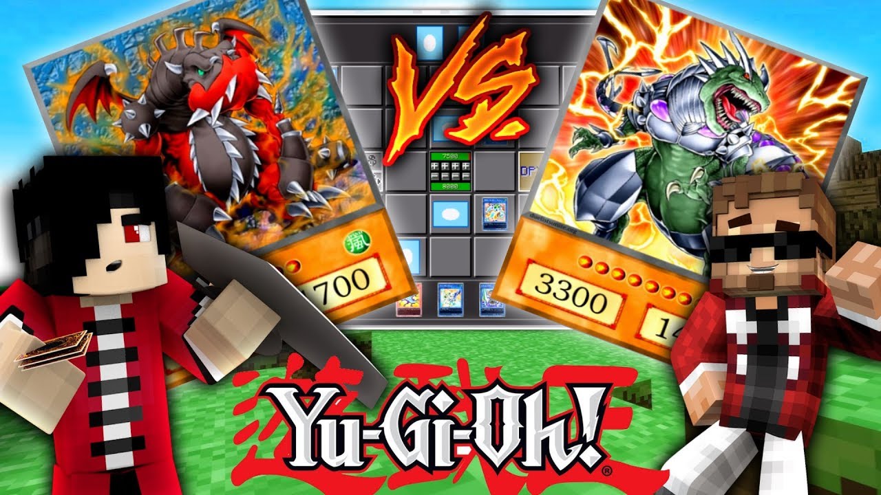 DINOSAUR DECK vs DRAGON DECK RIVAL! ( Minecraft YUGIOH MOD #15 ) - YouTube