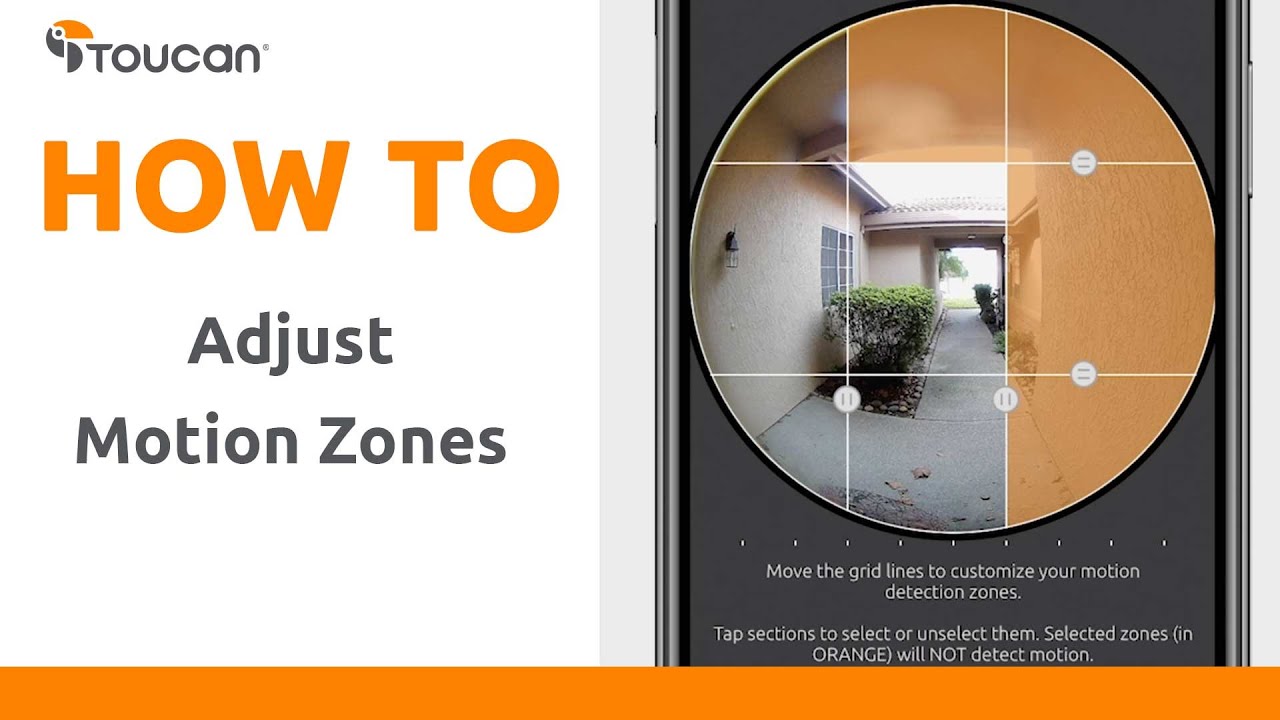How to Adjust Motion Zones | Toucan Smart Home - YouTube