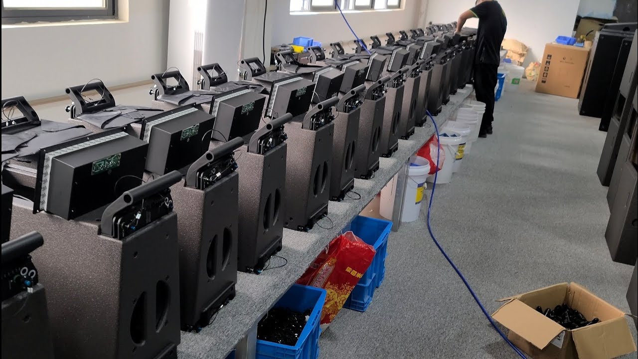 100 pcs Kara II Active dual 8 inch line array speaker+ 50 pcs K1 Dual ...