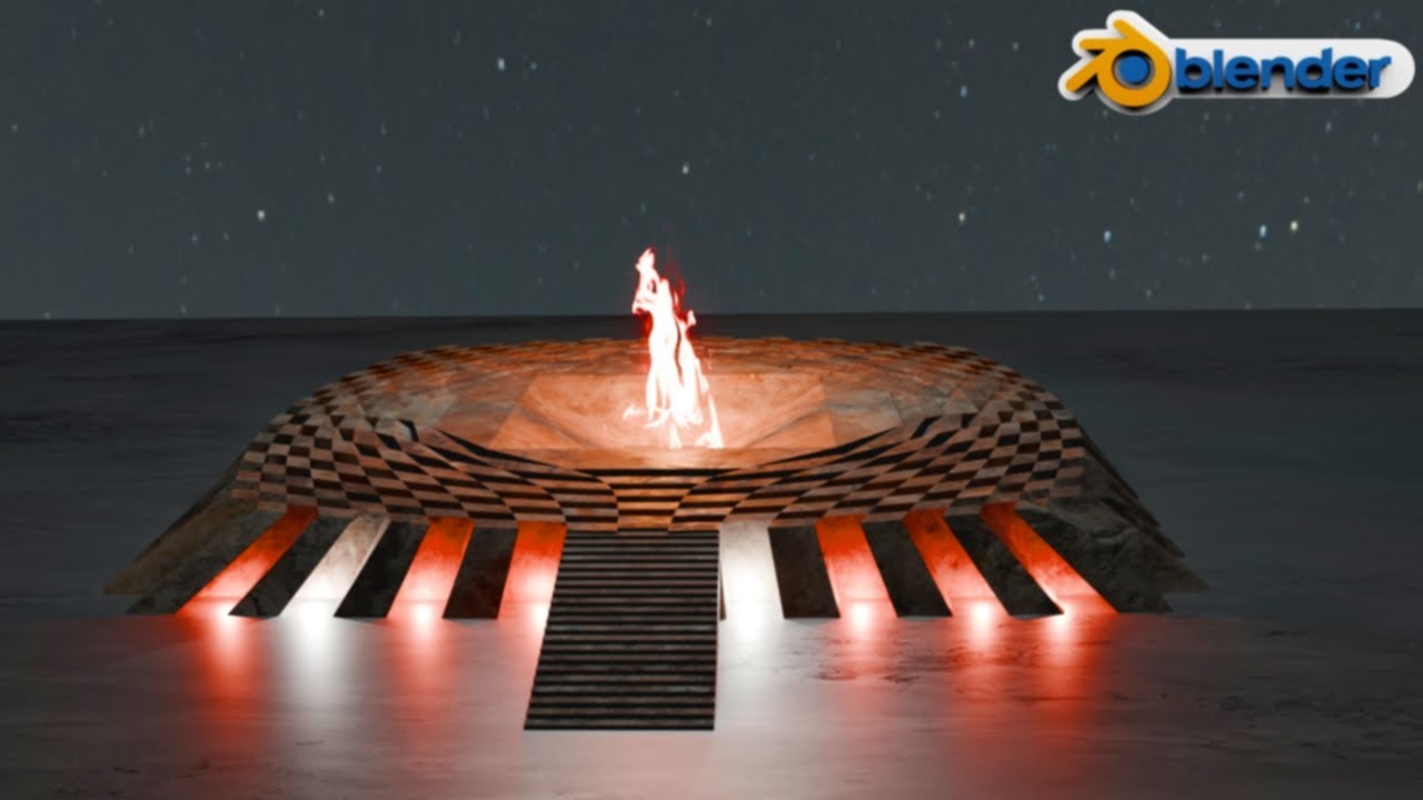 How to Make Fantasy Scene in Blender 4.2 - YouTube