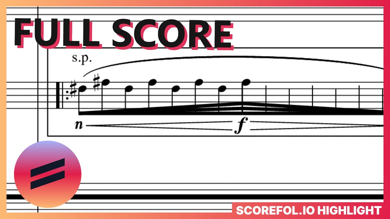 Ty Bloomfield — false light [w/ score] - YouTube
