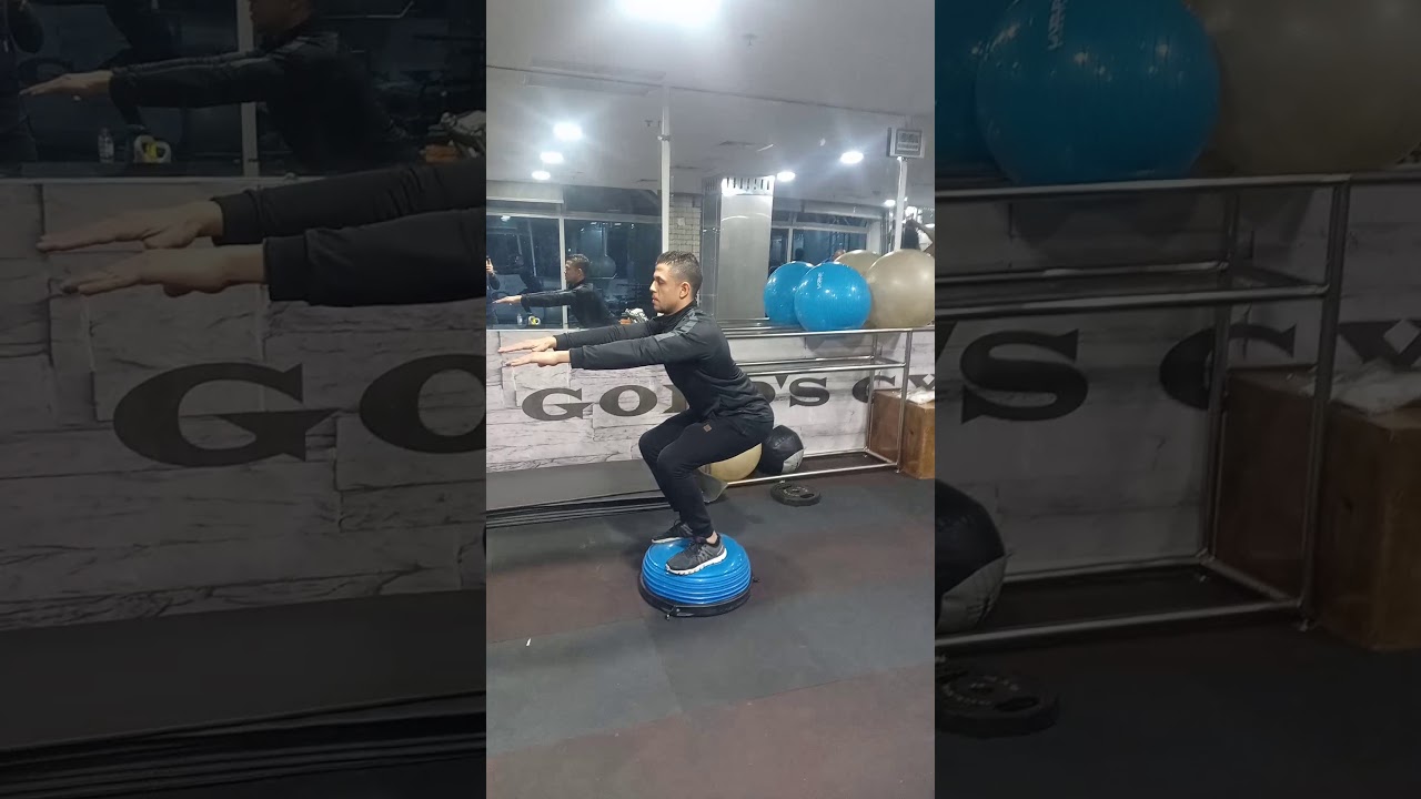 Squat on buso bull - YouTube