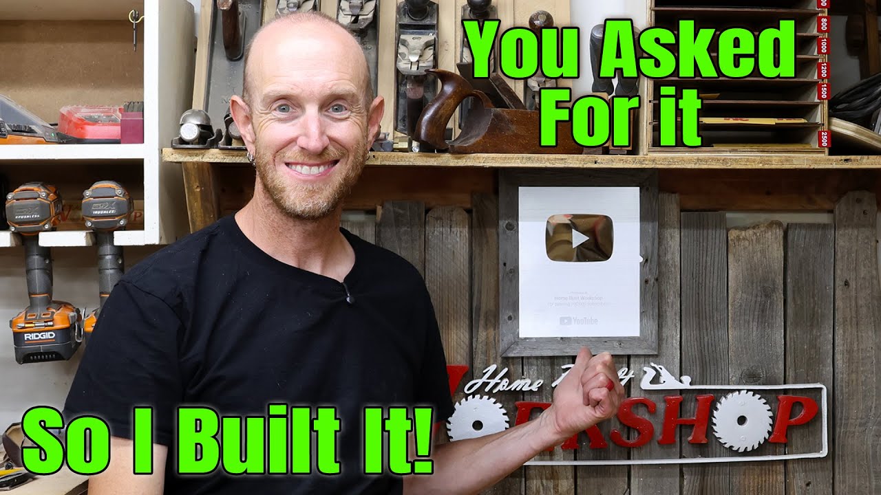 You Asked for It! Framing the Silver Play Button | - YouTube