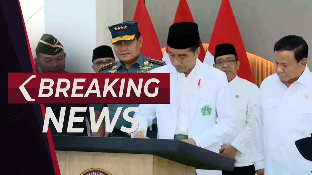 BREAKING NEWS - Presiden Jokowi Meresmikan Rumah Sakit RSAD TK III ...