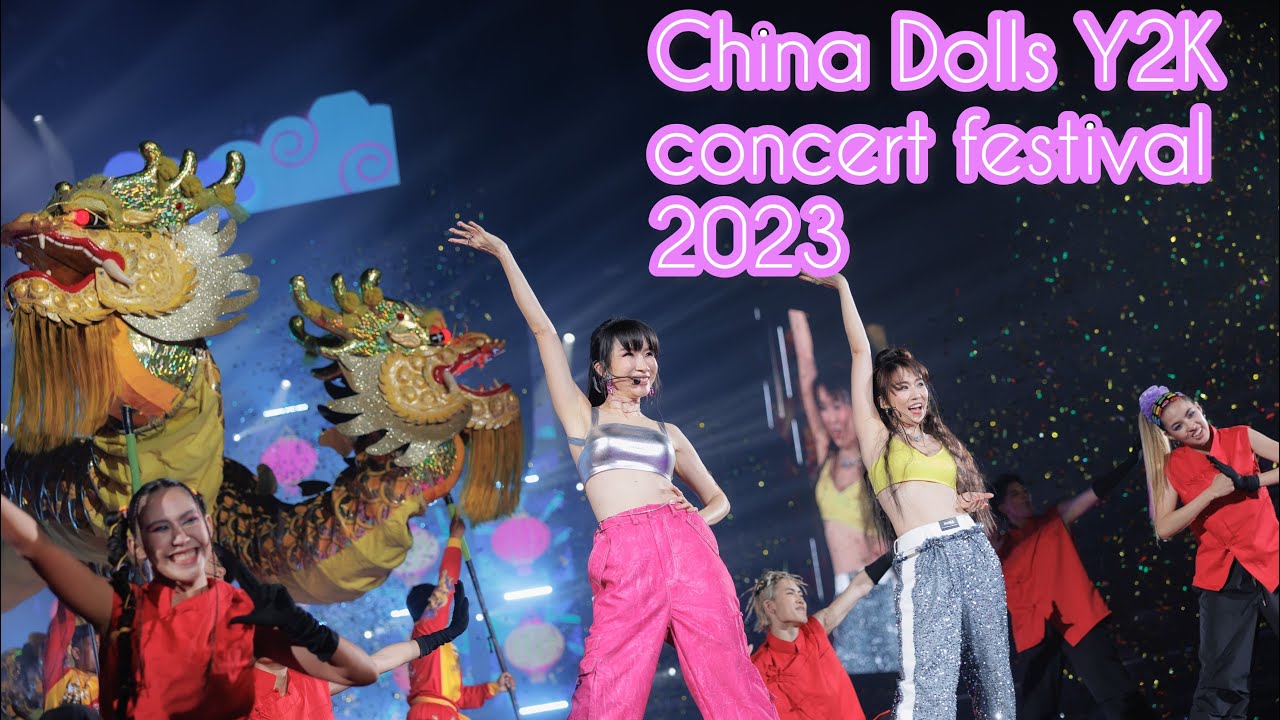 Y2k confest China dolls show at Y2K concert festival 2023 impact arena ...