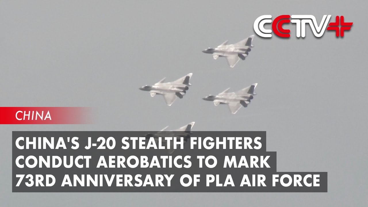 China's J-20 Stealth Fighters Conduct Aerobatics to Mark 73rd ...