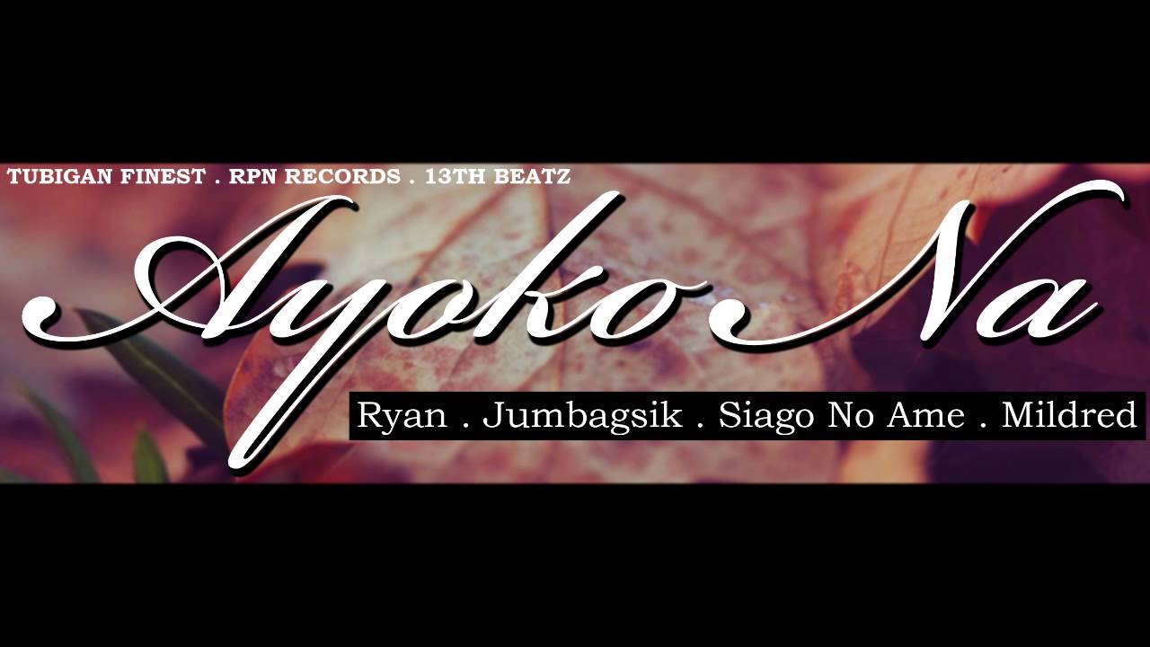 AYOKO NA - T-FINEST - RPN RECORDS 2014 - YouTube