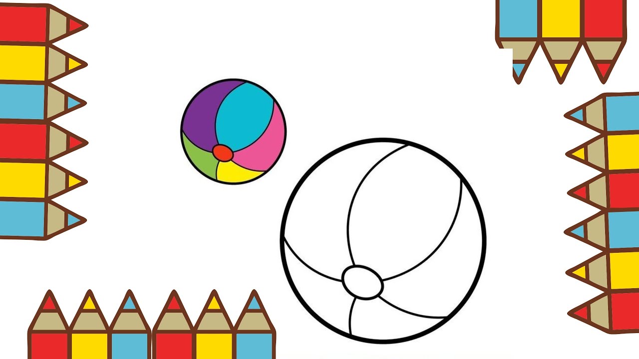 How to draw a ball | Ball drawing step bystep | Easy ball drawing ...