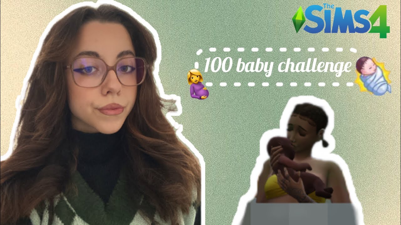 100 baby challenge 🍼 EP 1 *sims 4* - YouTube