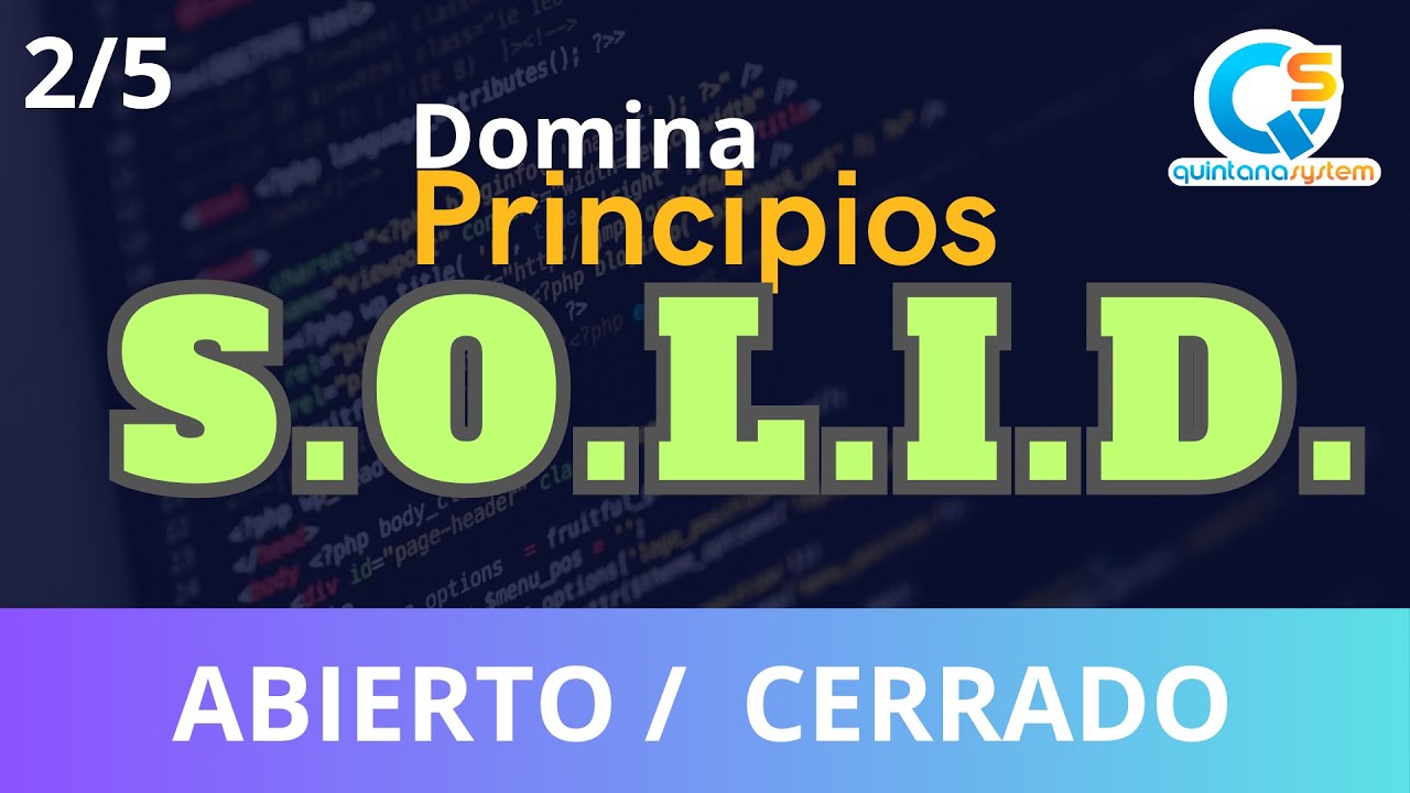 MEJORA TU CODIGO Y EVITA ERRORES | OCP Principio Abierto/Cerrado | PRINCIPIOS SOLID - YouTube