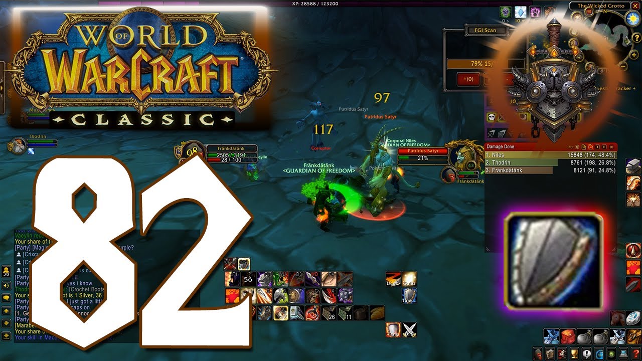 Protection Warrior World of Warcraft Classic | Season of Discovery part ...
