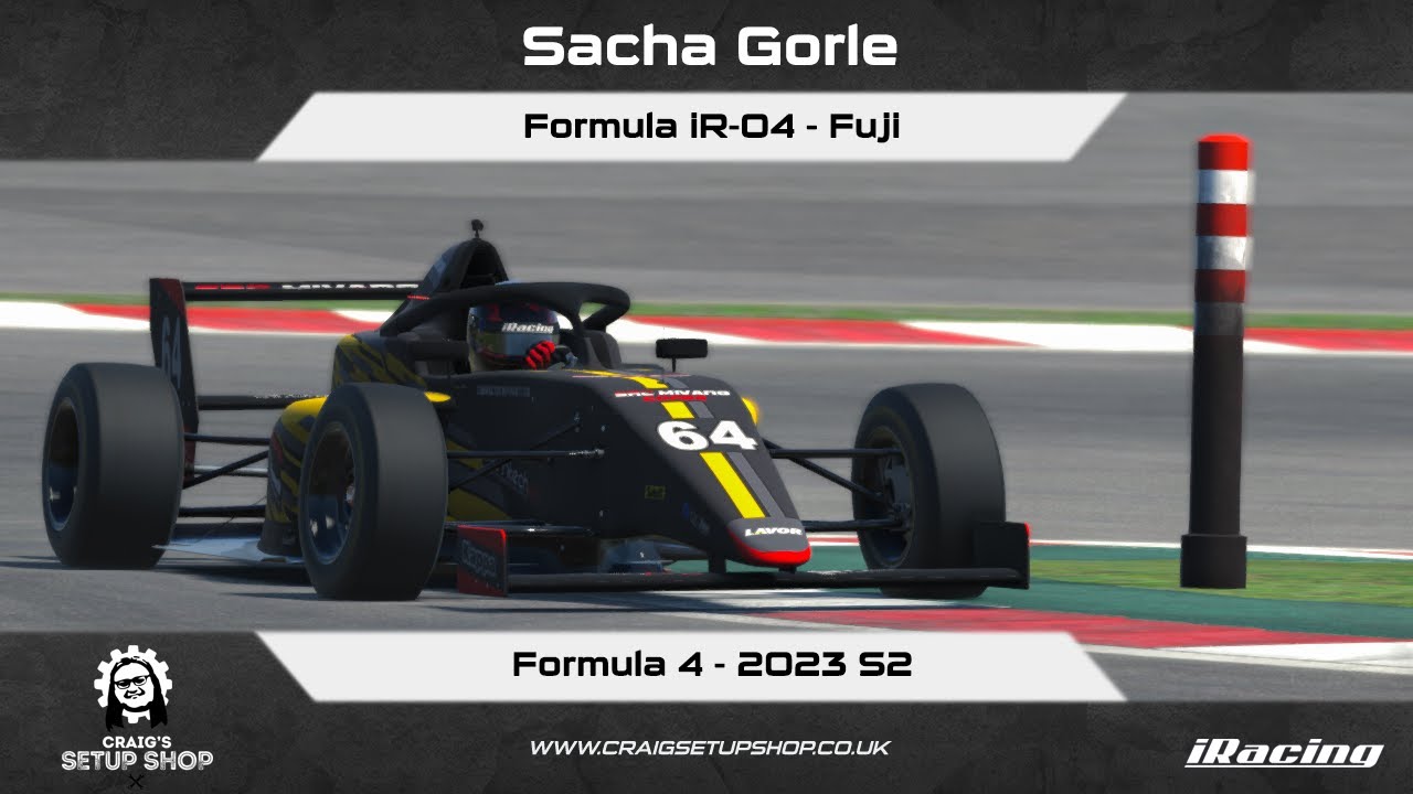 iRacing - 23S2 - Formula iR-04 - Formula 4 - Fuji - SG - YouTube