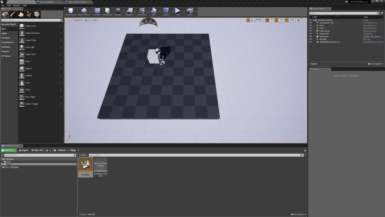 UE4 Custom Camera Pawn and Movement Controller in C++ - YouTube