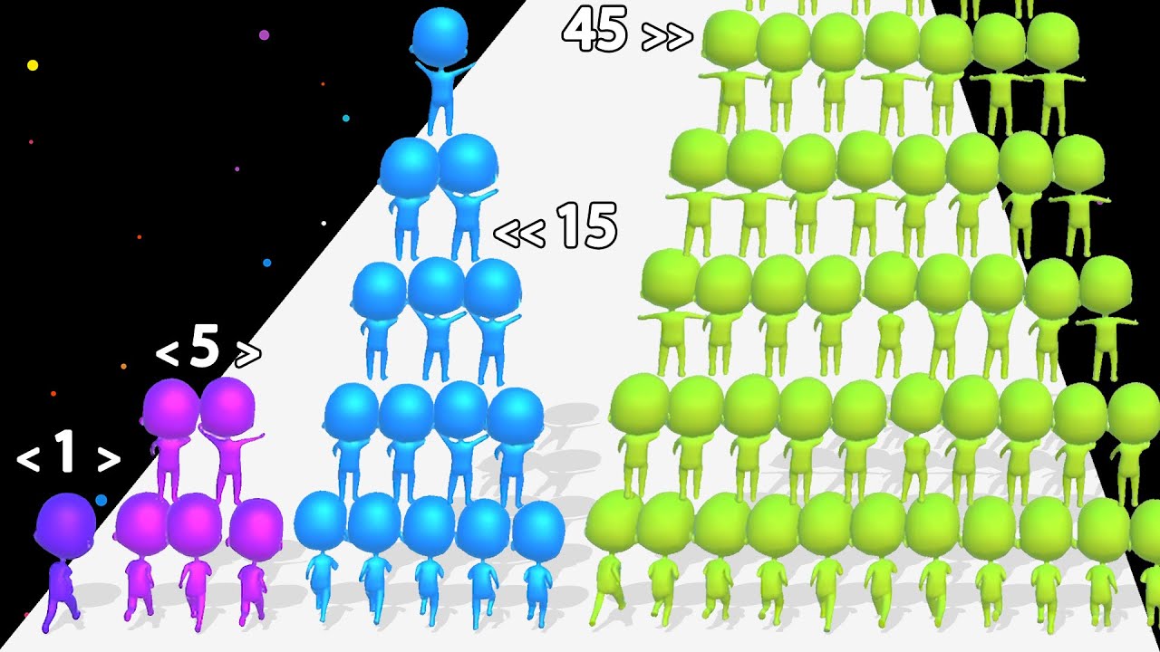 COUNT MASTER: Cheerleader Run - Free Mobile App Math Game - YouTube