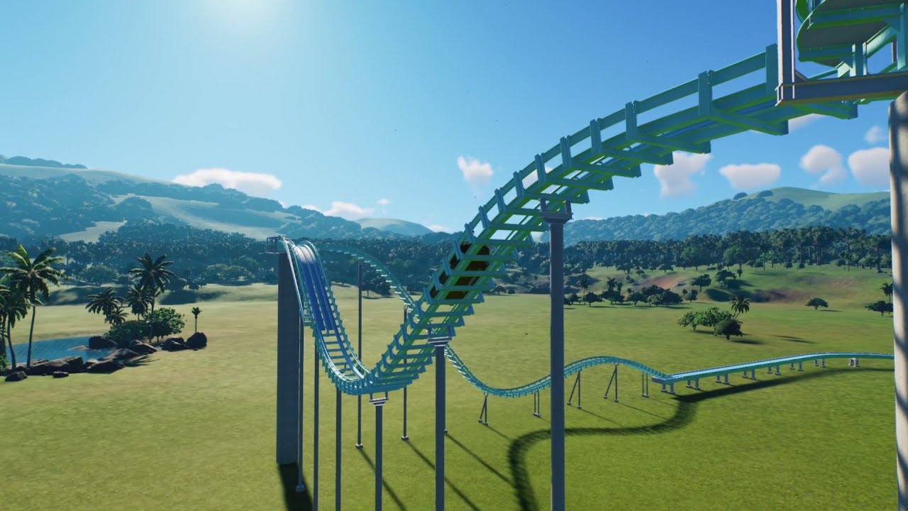 Atlantica Supersplash Recreation Europa Park Offride Planet Coaster 2 ...