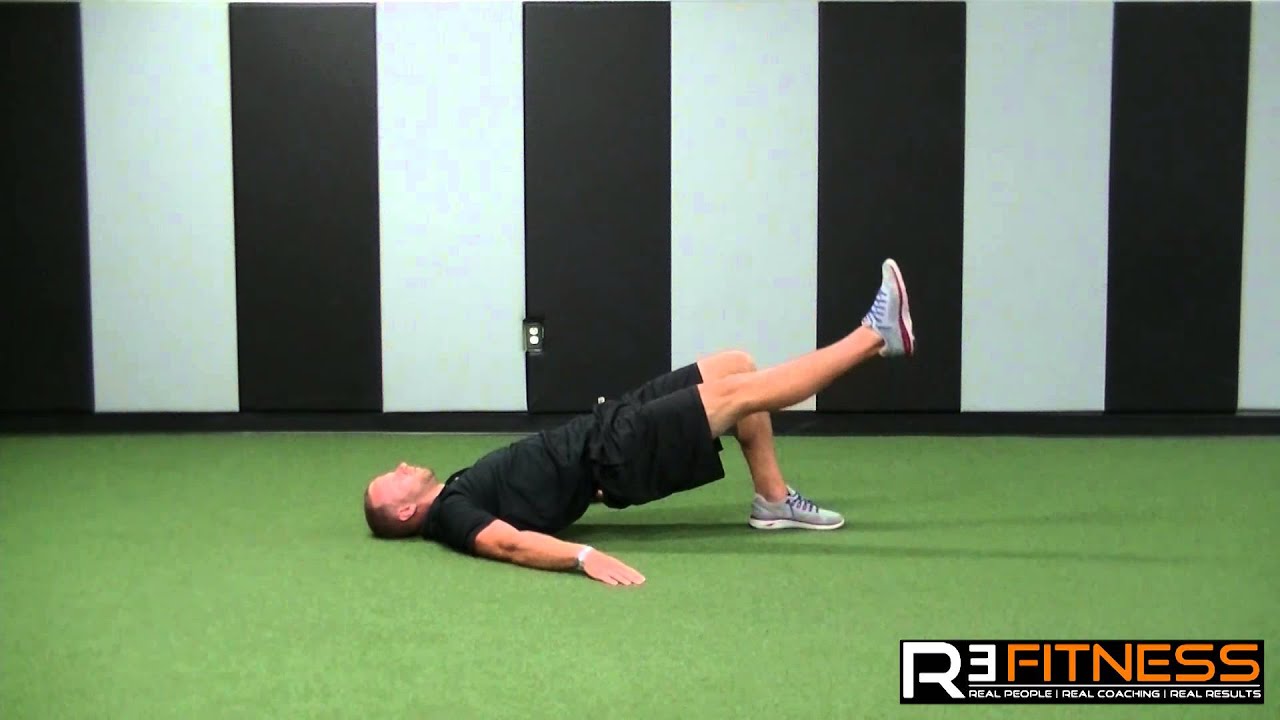 2 LEG BRIDGE With FEET TOGETHER INTO ALT LEG EXTENSION - YouTube