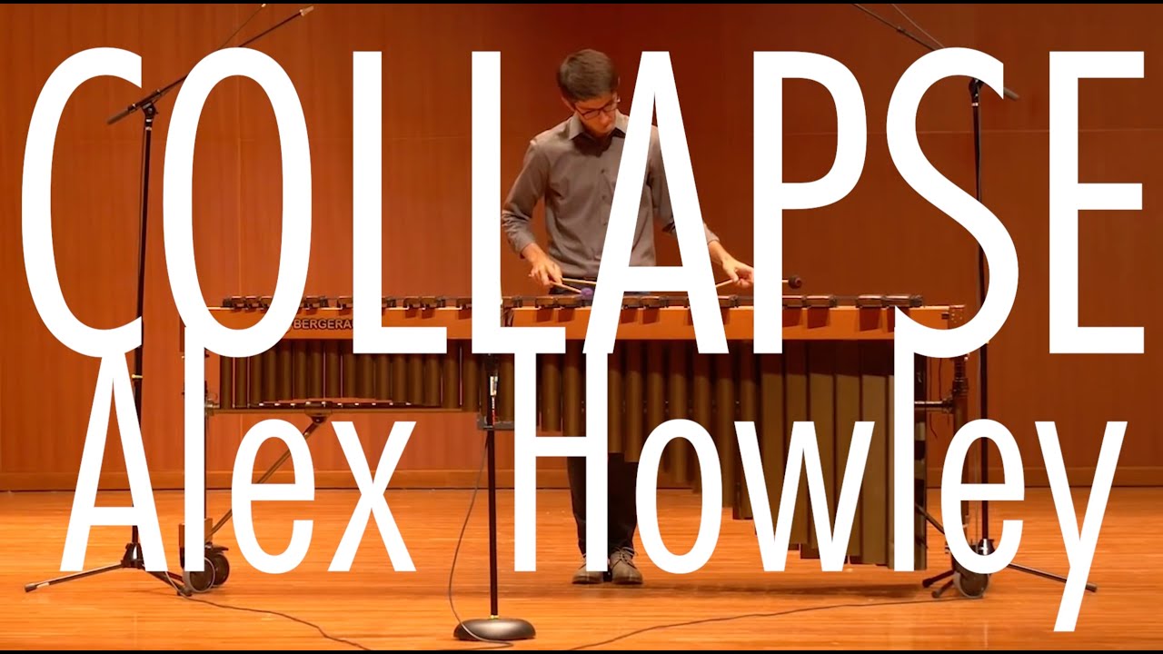 Collapse (solo marimba) - Alex Howley - YouTube