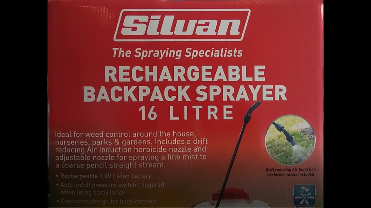Silvan Powered Sprayer Review - YouTube