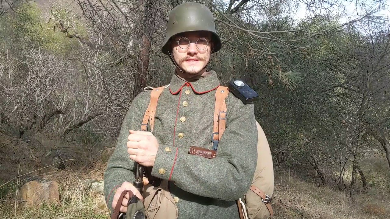 1916 German uniform world war 1 German uniform - YouTube