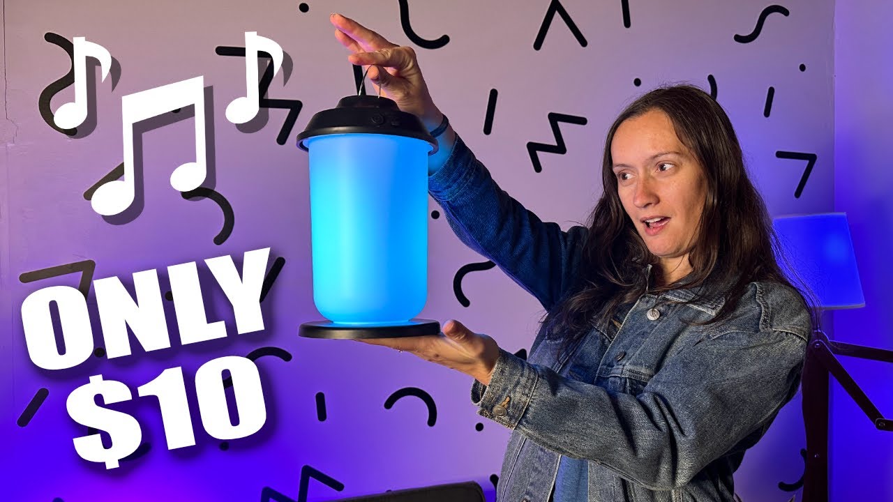 Five Below Tech - Bluetooth LED Lantern Speaker - YouTube