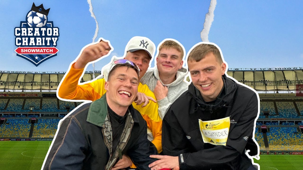 jeg tog til prodigy charity match! - YouTube