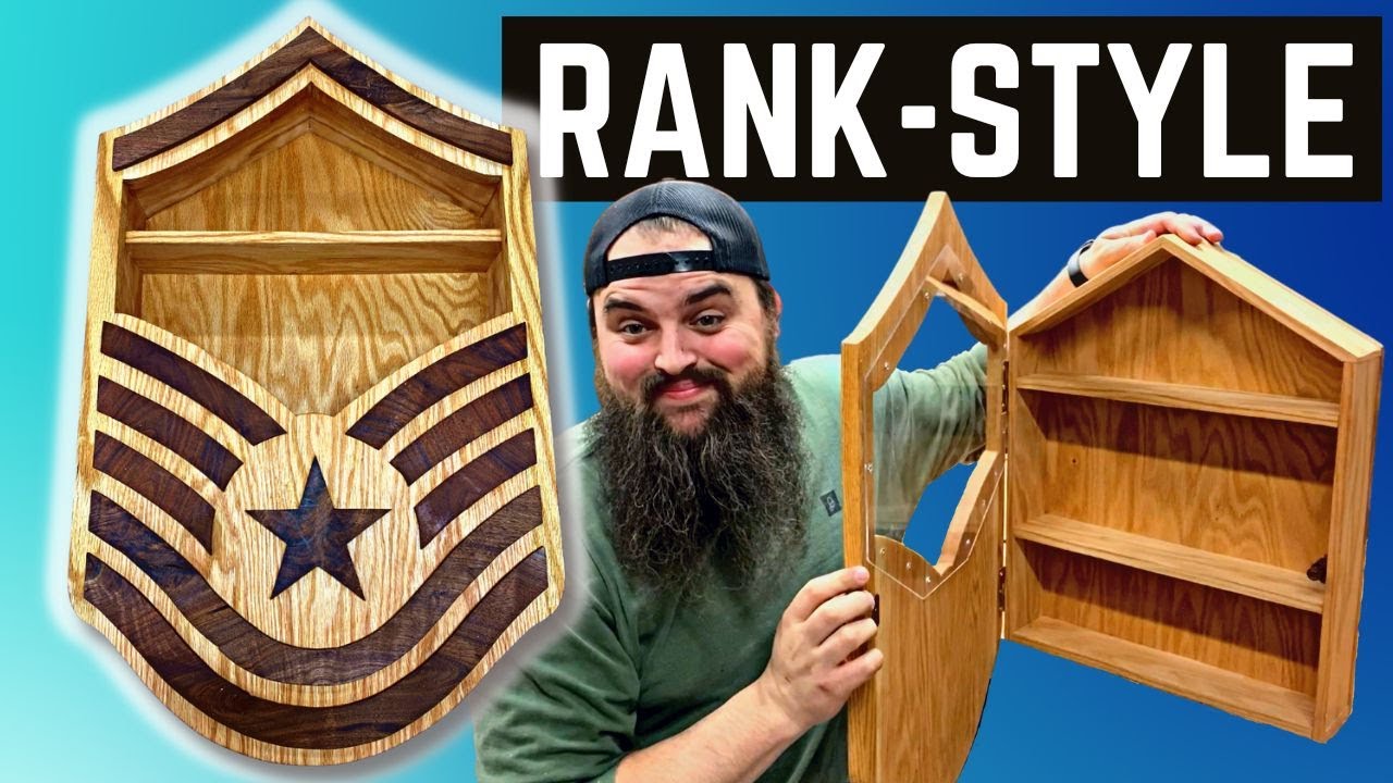 YOU CAN MAKE THIS! Military Shadow Box: A Soldiers Retirement Gift Easy ...